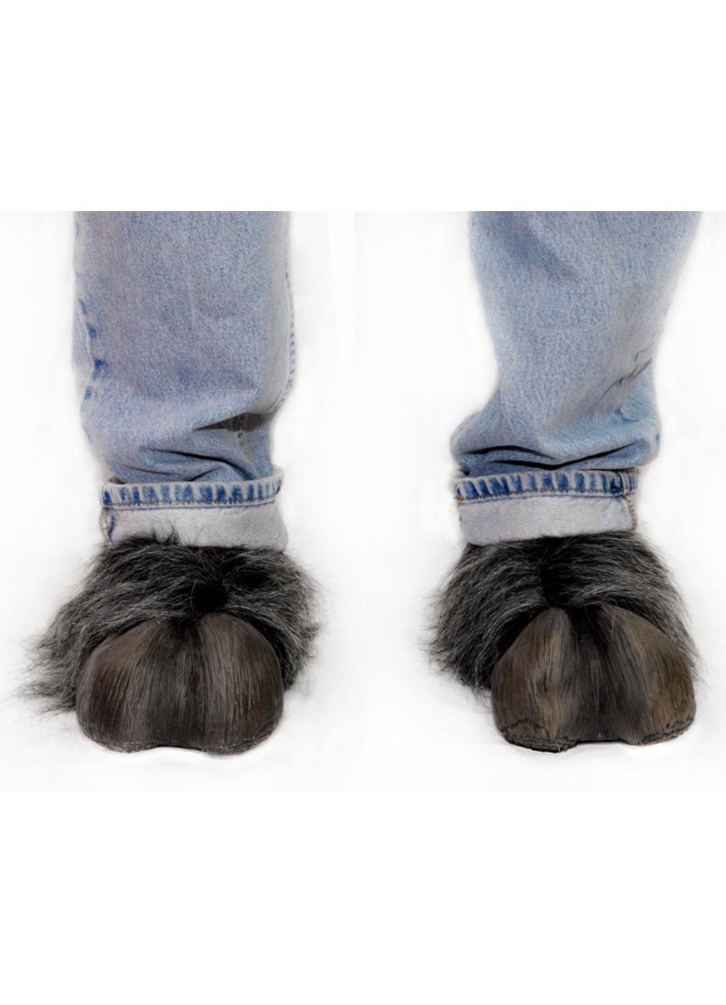 Adult Grey Hoof-hearted Goat Feet by Zagone Studios F1007 - Walmart.com