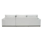 Steve Silver Wyatt Gray Fabric Aluminum Frame Chofa - Walmart.com