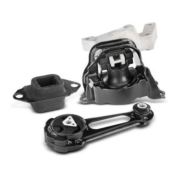 Engine Mount and Transmission Mount Kit 3 - Compatible with 2013 - 2014 ...