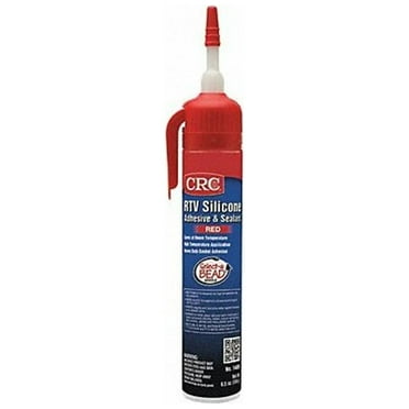 CRC Industries RTV Silicone Sealant - Red 1X6.5OZ - Walmart.com