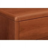 HON 10700 Series Double Pedestal Desk for Home Office, Cognac Finish, 1 ...