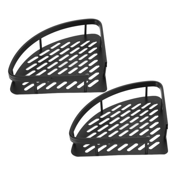 Triangular Shower Shelf, Corner Shower Caddy Aluminum for Bathroom ...