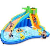 Gymax Kids Inflatable Water Park Bounce House without Blower - Walmart.com