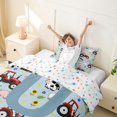 Catabedysis Farm Equipment Tractor Twin Duvet Cover For Boys,Blue ...