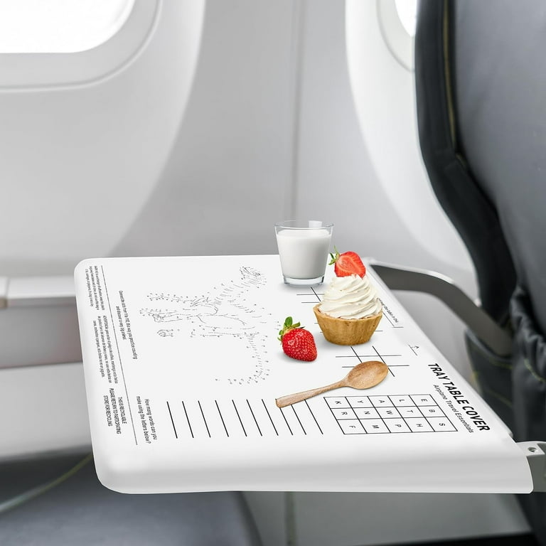 Travel Hygiene Impresa 24-Pack Disposable Airplane Tray Covers ...