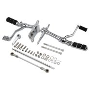 Drag Specialties Anodized Steel Forward Controls with Rubber Pegs for ...