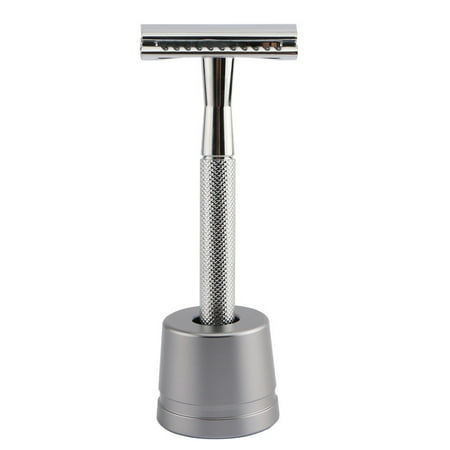 Old-Fashioned Manual Razor Metal Safety Razor with Razor Stand Eco ...