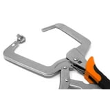WEN 4-Inch Right Angle Clamp for Woodworking and Pocket Hole Joinery ...
