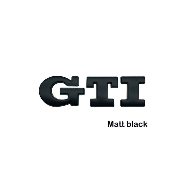 Coche 3D Metal GTI Logo Tronco Cuerpo Parrilla Insignia Emblema ...