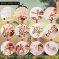 Arroyner 3D Dinosaur Skeleton Puzzle, Wooden Craft Kit, Set of 6 ...