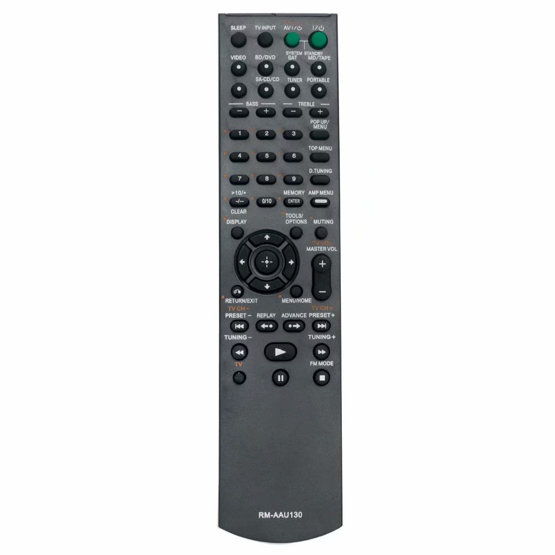 New Rm Aau130 Remote Control For Sony Receiver Av Str Km7 Str Dh130