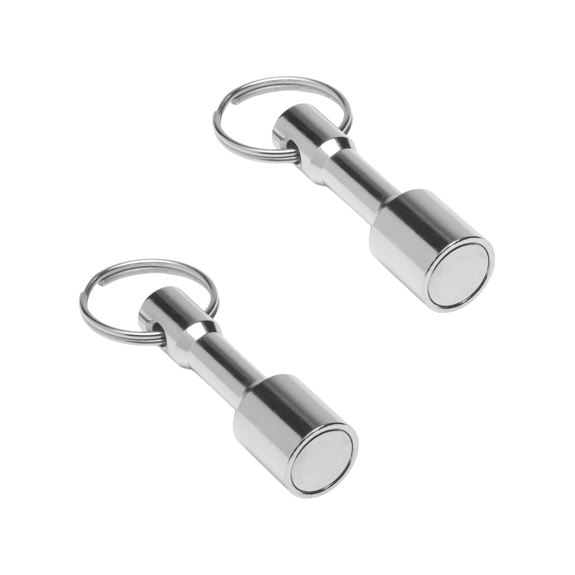 Pack of 2 Keychain Neodymium Magnets for Testing Brass, Gold, Silver ...