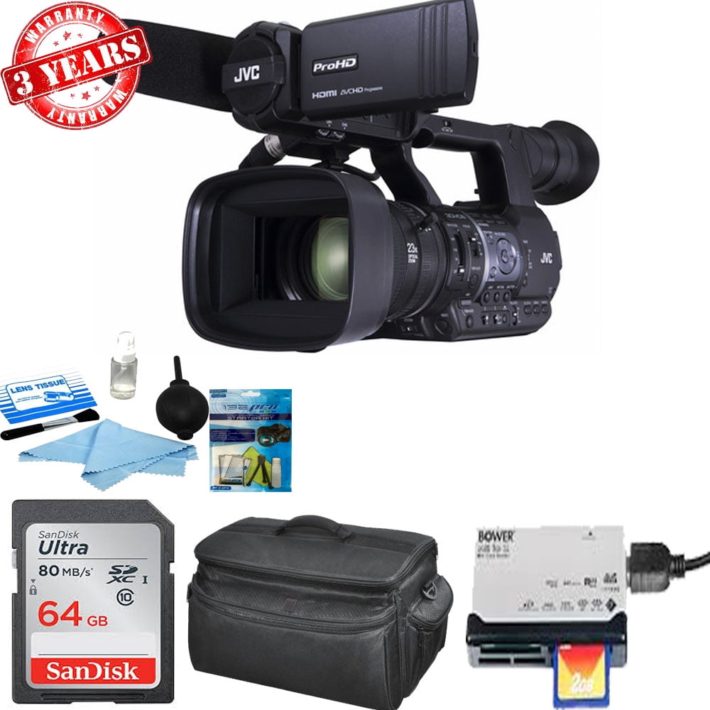 JVC GY-HM660u ProHD Mobile News Streaming Camera w/ 64GB Memory Card ...