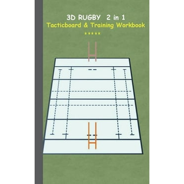 3D Cricket 2 in 1 Tacticboard and Training Book: Tactics/strategies ...