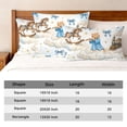 Cartoon Cute Cat Throw Pillow Covers 18 x 18 Inch Pillow Covers Set of ...