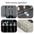 ANXPTIME Set of 6pcs Magnetic Cable Wrap Set Tidy Up Multiple Cords No ...