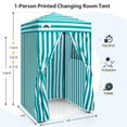 EAGLE PEAK Flex Ultra Compact 4 ft x 4 ft Pop-up Changing Room Canopy ...