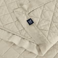 Gap Home Washed Frayed Edge Organic Cotton Quilt, Full/Queen, Khaki ...