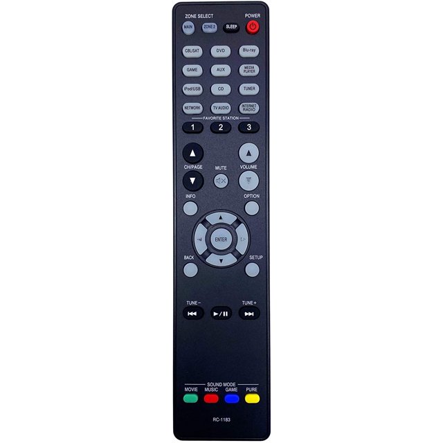 INTECHING RC-1183 Récepteur AV Télécommande pour Denon AVR-E400, AVR ...