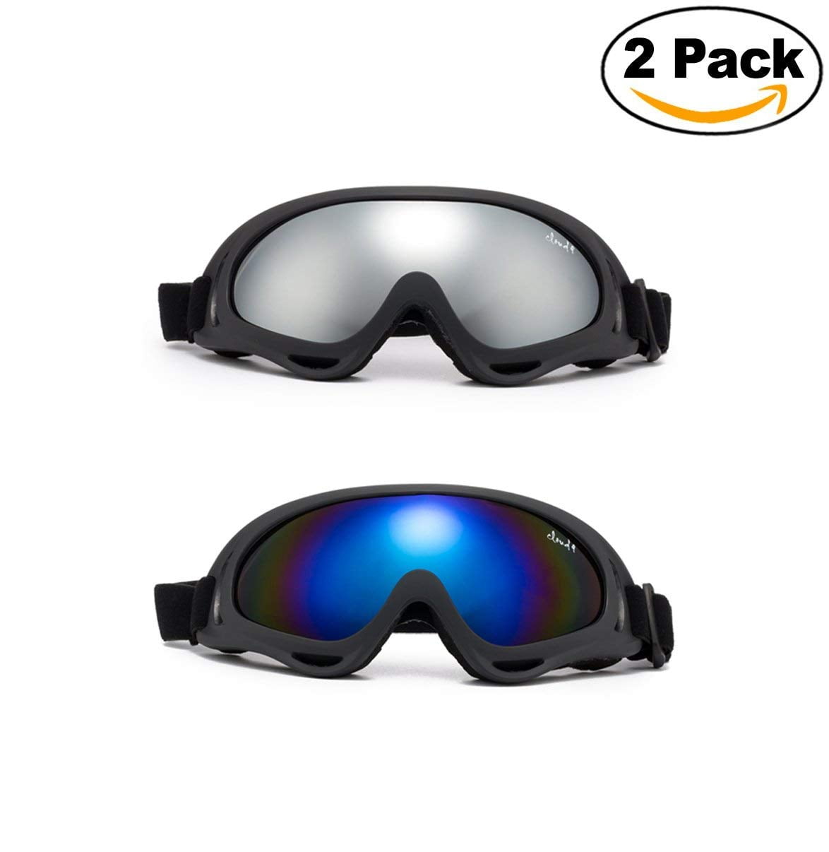 Cloud 9 - Safety Goggles Motorcycle Sports Lenses UV Protection ...