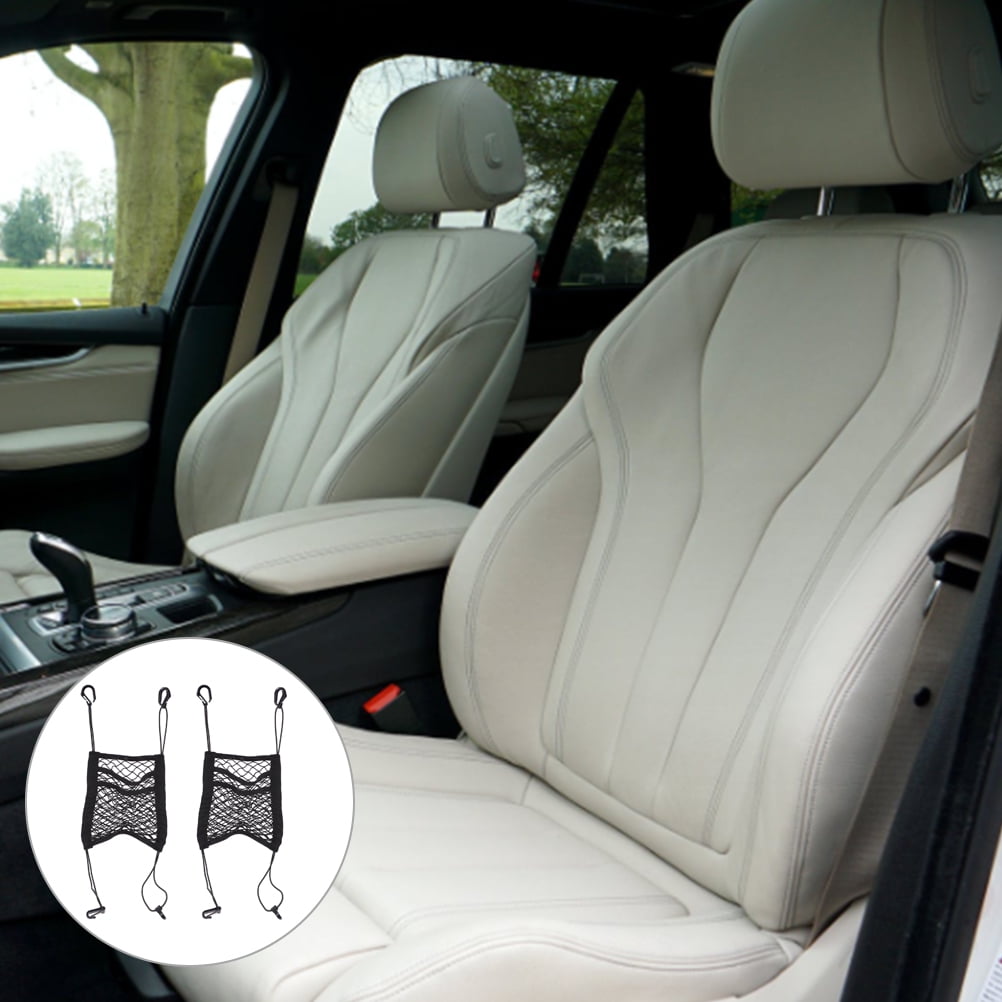 Click here for Ifundom 2pcs Auto Seats Net Pocket Black Mesh Orga... prices