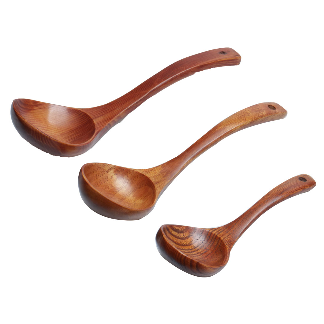 3pcs Home Wooden Spoon Soup Ladle Spoon Kitchen Cookware | Walmart Canada