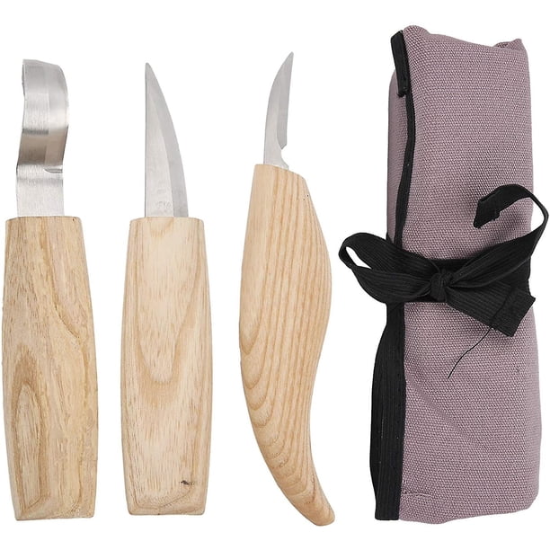 Herramientas para tallar madera, kit de cuchillos para blanquear ...
