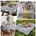 Abstract Football Table Cloth 60x84in, Waterproof Rectangle Tablecloth ...