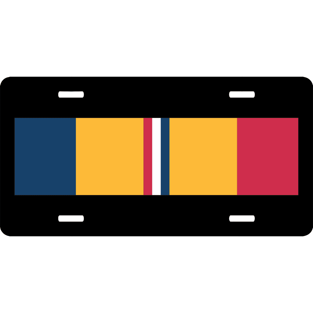 USMC USN Combat Action Ribbon License Plate - Walmart.com - Walmart.com