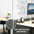VIVO Modular Wall System, 2 PET + Magnetic Whiteboard Panels, Office ...