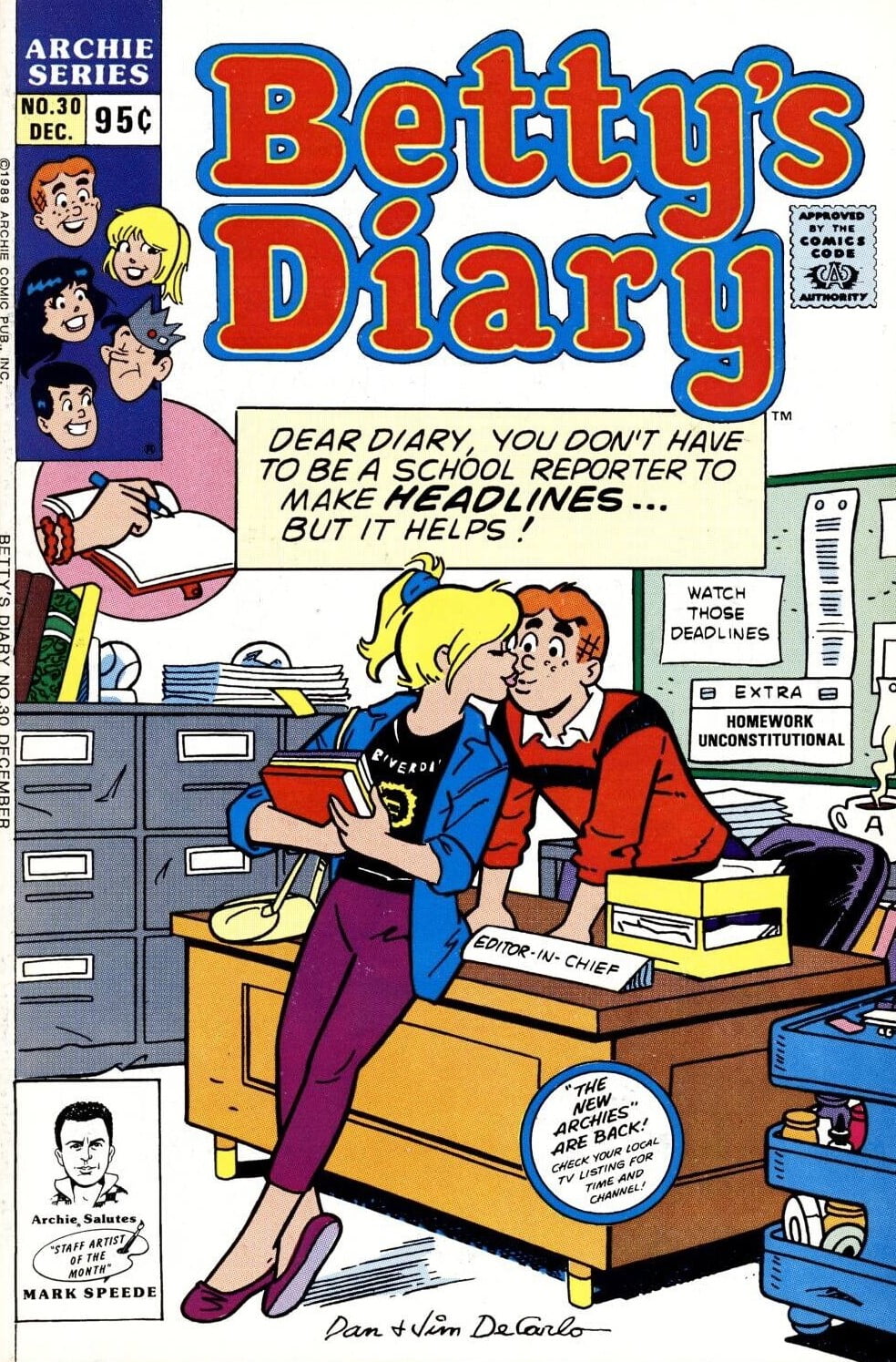 Betty's Diary #30 VF ; Archie Comic Book - Walmart.com