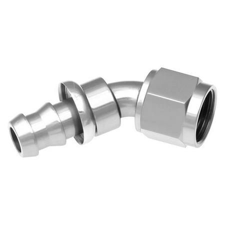 Red Horse Performance RHP2045-04-5 4AN 45 deg An-Jic Push Lock Hose End ...