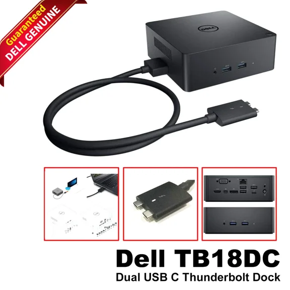 Dell Pro Dock WD25 - USB Type-C with DP Alt Mode Connector, DisplayPort ...
