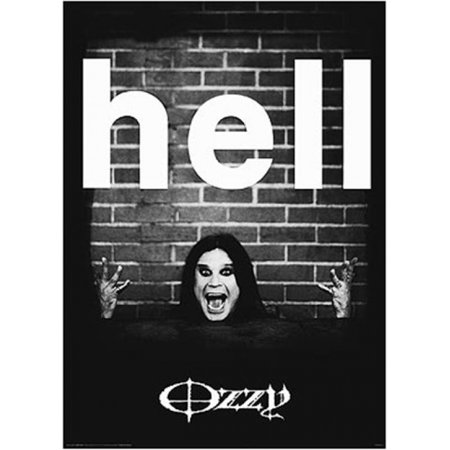 Ozzy Osborne - Hell Laminated Poster (40 x 55) - Walmart.ca