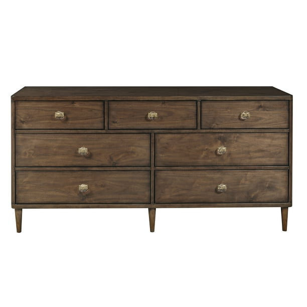 Knotty Walnut Dresser - Walmart.com