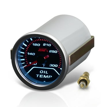 AJP Distributors JDM Sport 5" Black Face Analog Tachometer 11K RPM Tach ...