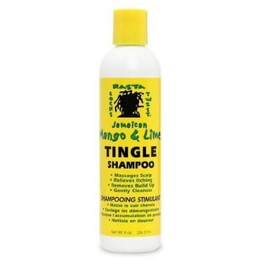 Jamaican Mango & Lime Tingle Shampoo, 8 Oz, Relieves Itching and ...