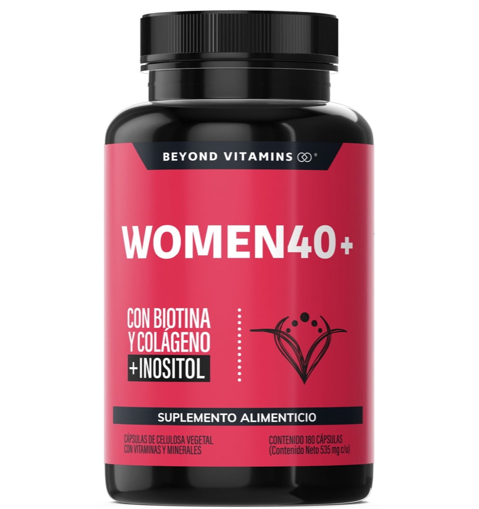 Beyond Vitamins | Women 40+ | Isoflavonas De Soya | Biotina, Inositol Y ...
