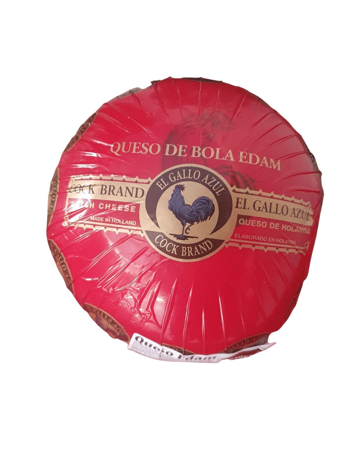 Queso de Bola Edam gallo azul de1.5kg +/- holandes Gallo Azul N/A Edam ...