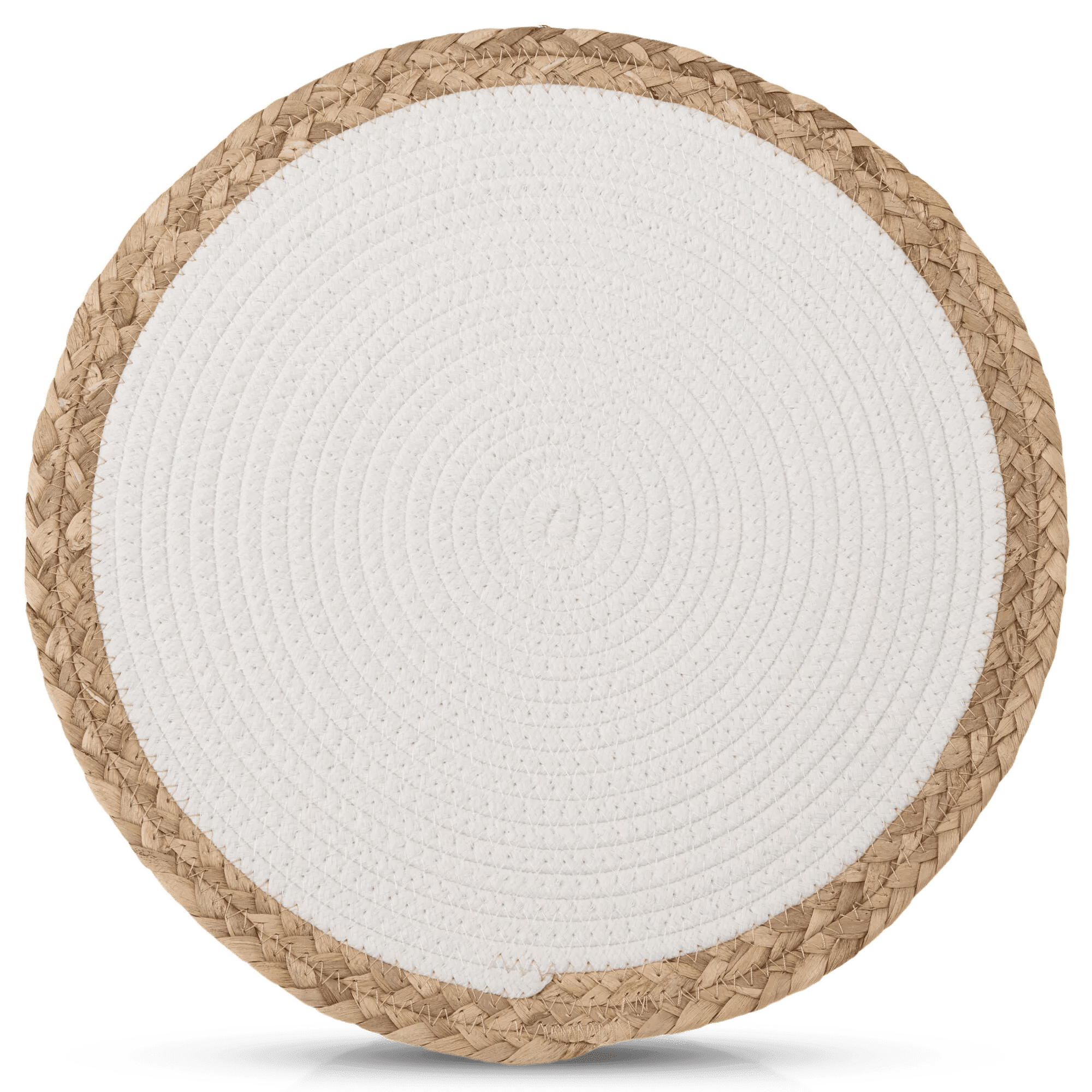 Click here for Bouclair Natural Round Straw Placemat 15 In (38 Cm... prices