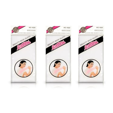 Salux Nylon Japanese Beauty Skin Shower Cloth/Towel Set - Blue, Yellow ...