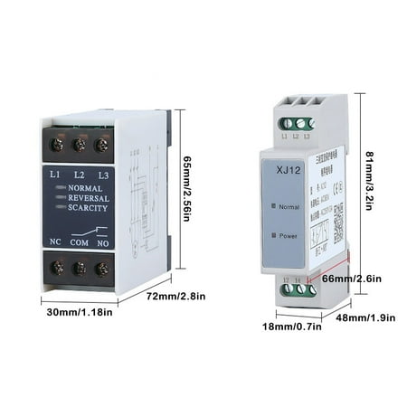 Phase Sequence Protection Relay Detachable Replacement Thunder-proof ...