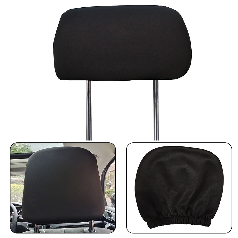 Click here for Zero Black Premium Cloth Headrest Cover For Car  T... prices