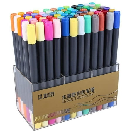 STA Colors Watercolor Pen , Cartoon Graffiti Art Sketch Markers Drawing ...