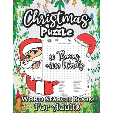Santas Word Search : Over 140 Activity Puzzles - All Christmas Holiday ...