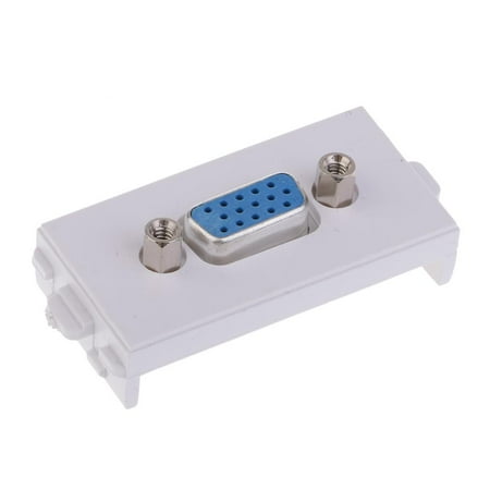 Easy Installation VGA Wall Outlet Module With Frame Direct Plug ...