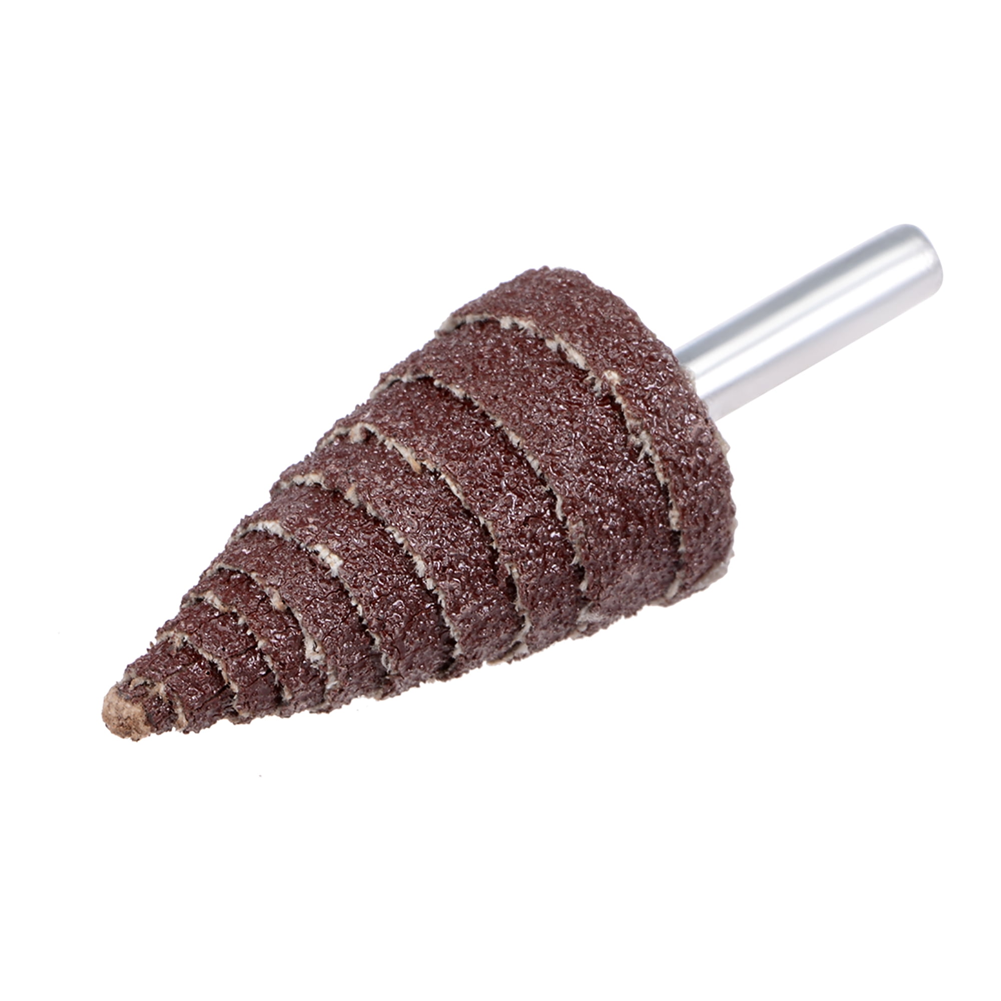 1 Inch Cone Shape Flap Wheel Shank Mounted Tapered Cartridge Roll 80 ...