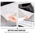 BESTYASH 2 Rolls Heavy Duty Oil Filter Paper for Range Hoods Absorbent ...