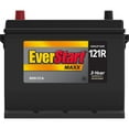 Free Shipping! Ever Start Lead Acid Automotive Battery, Group Size 121R ...