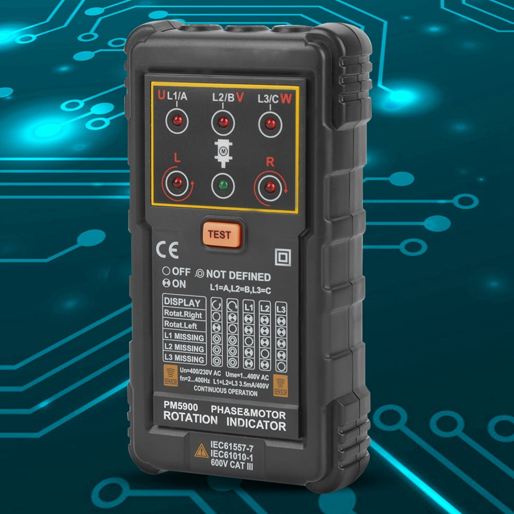 L2 Detector ThreePhase Testing 3Phase,PEAKMETER PM5900 Portable ...